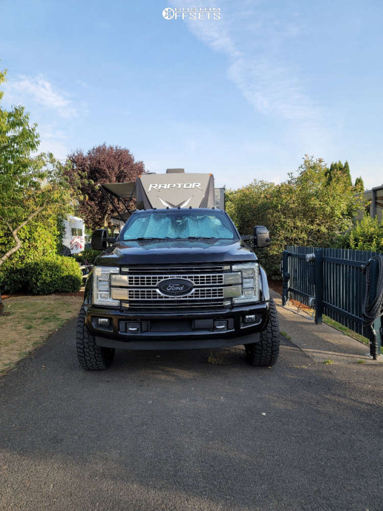 2017 Ford F-450 Super Duty with 22x10 -25 American Force Realm Super ...