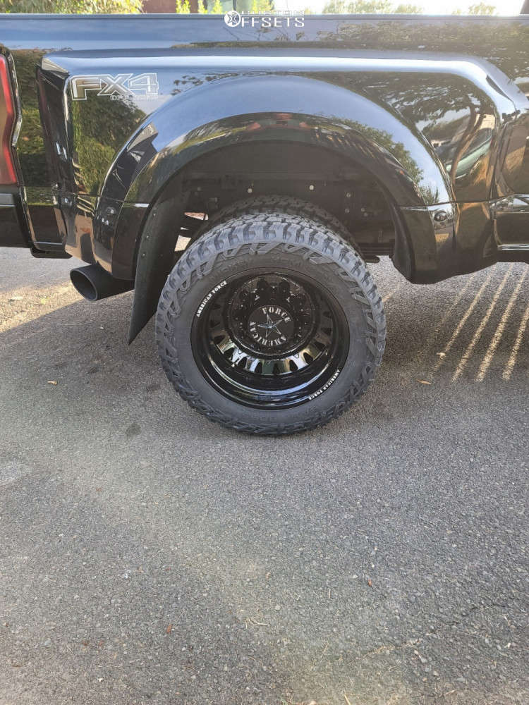 2017 Ford F-450 Super Duty with 22x10 -25 American Force Realm Super ...