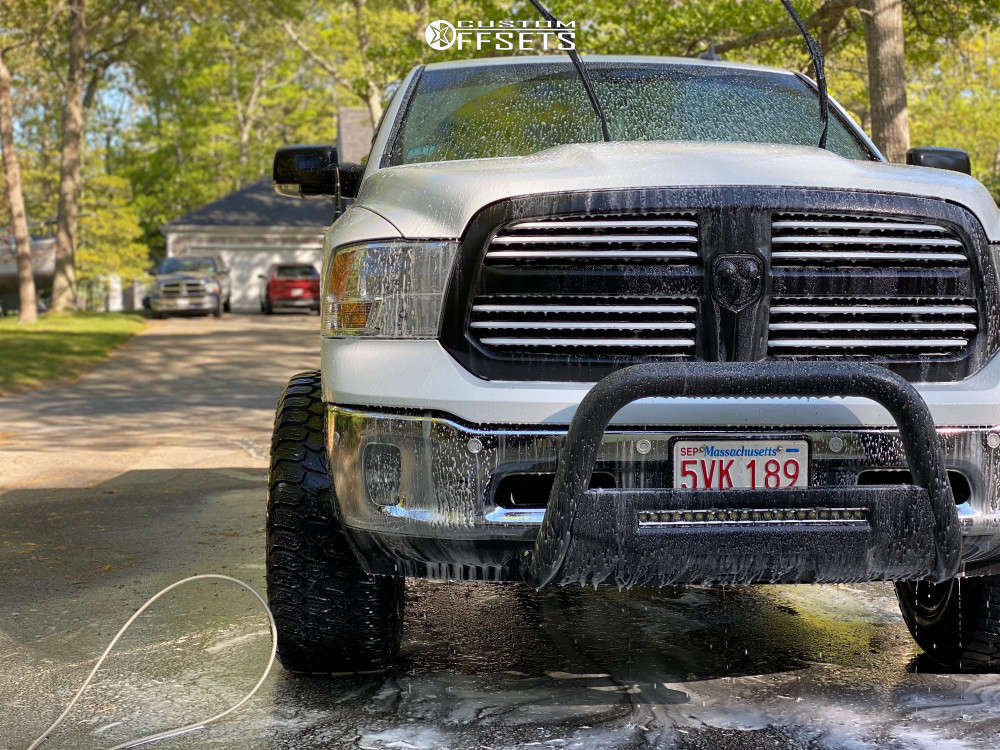 2017 Ram 1500 with 20x12 -44 RBP Forged 64R Widow and 35/12.5R20 AMP ...