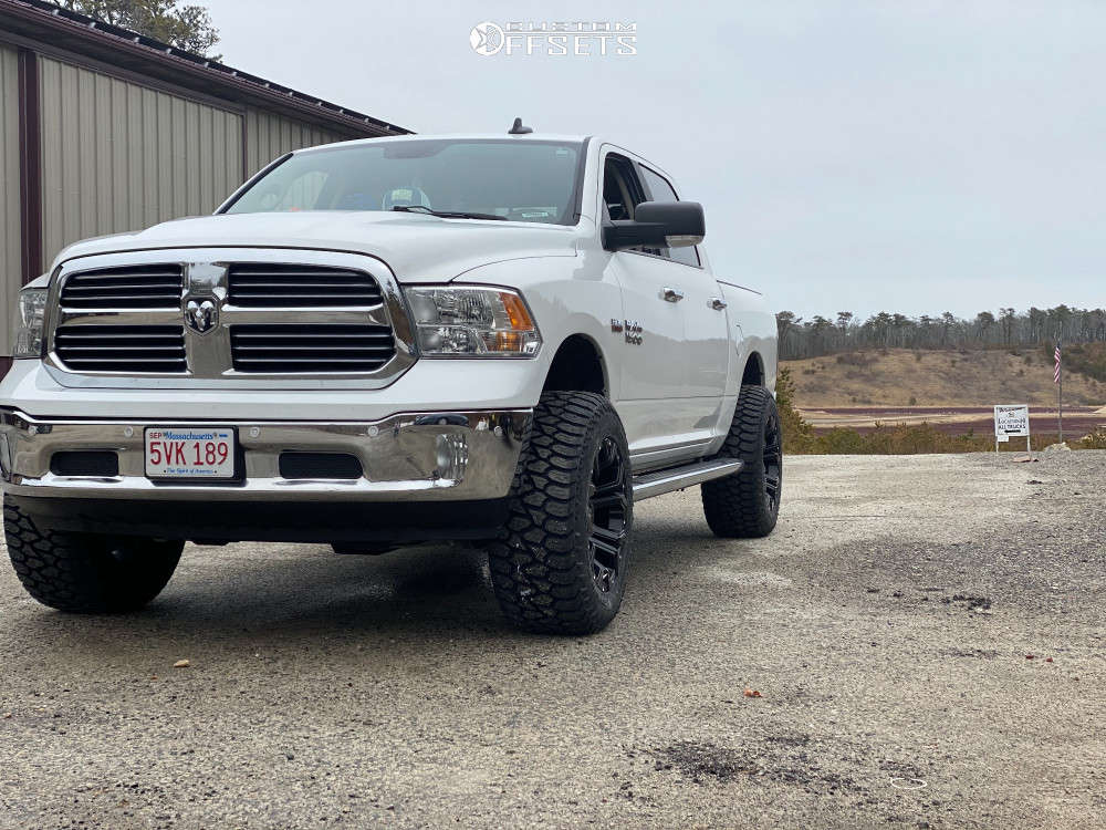 2017 Ram 1500 with 20x12 -44 RBP Forged 64R Widow and 35/12.5R20 AMP ...