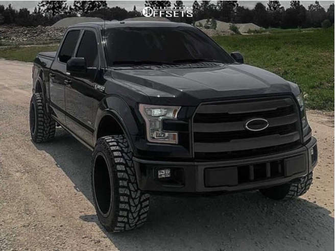 2015 Ford F-150 with 20x12 -44 Motiv Offroad Magnus 423b and 33/12.5R20 ...
