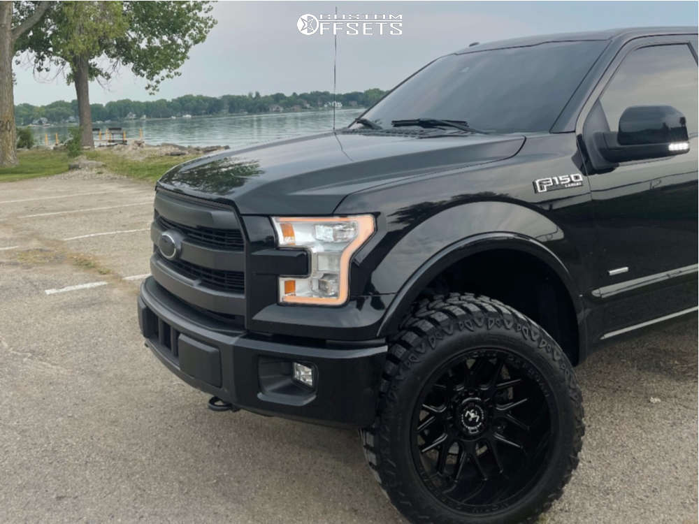 2015 Ford F-150 with 20x12 -44 Motiv Offroad Magnus 423b and 33/12.5R20 ...