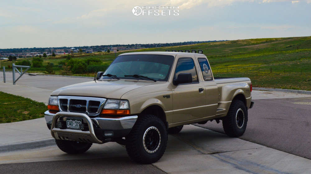 2000 Ford Ranger with 15x8 -19 Vision Manx and 31/10.5R15 Goodyear ...