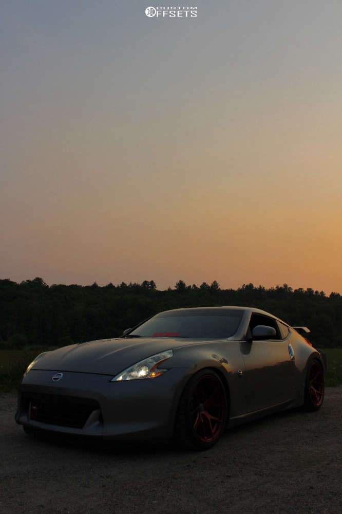 2010 Nissan 370Z with 19x10.5 35 305 Forged Ft101 and 275/35R19 ...