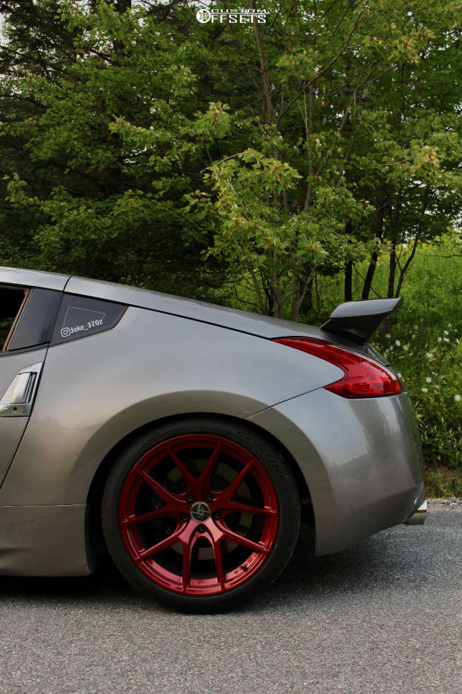 2010 Nissan 370Z with 19x10.5 35 305 Forged Ft101 and 275/35R19 ...
