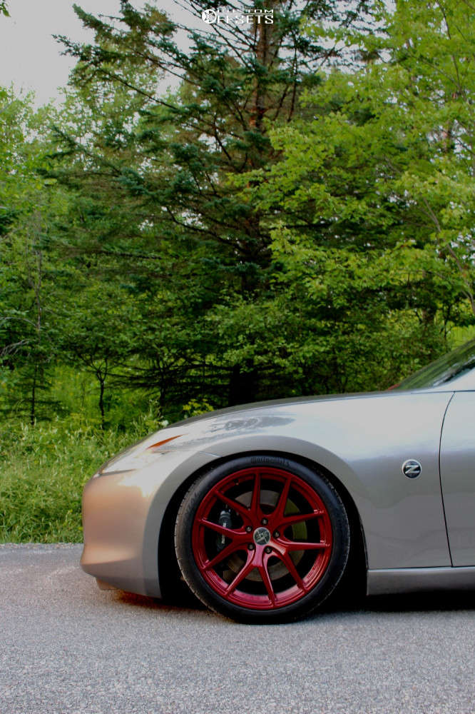 2010 Nissan 370Z with 19x10.5 35 305 Forged Ft101 and 275/35R19 ...