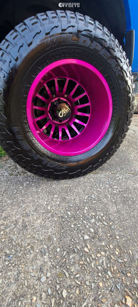 2015 Ram 3500 with 20x10 -52 Cali Offroad Summit and 37/12.5R20 Falken ...