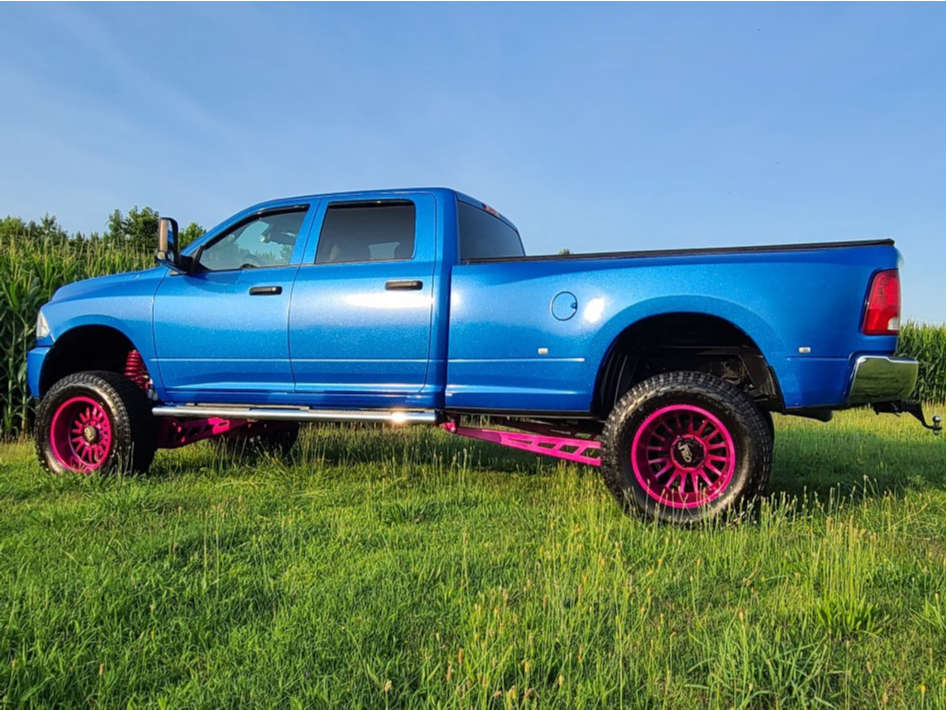 2015 Ram 3500 with 20x10 -52 Cali Offroad Summit and 37/12.5R20 Falken ...