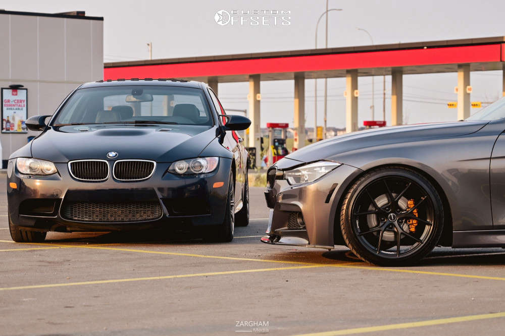 2013 BMW 320i XDrive with 19x8.5 35 Superspeed Rf05rr and 225/40R19 ...