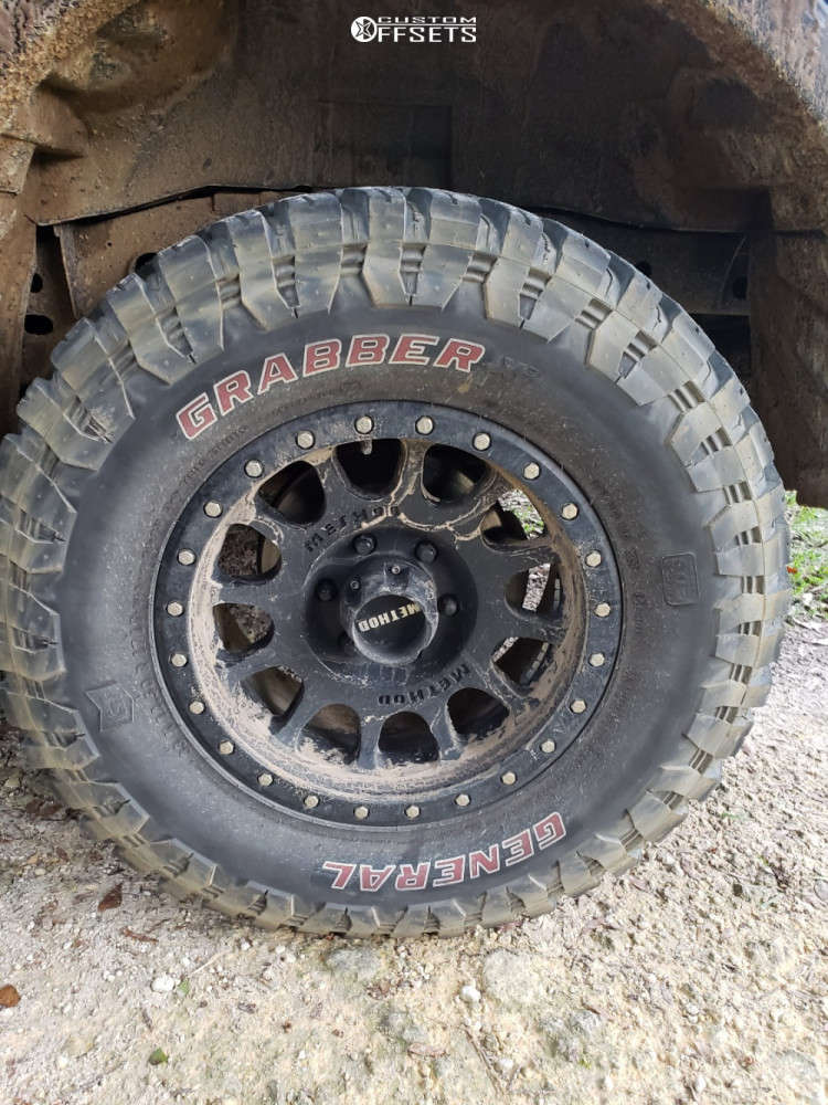 2020 Ford Ranger with 17x8.5 0 Method Mr305 and 33/12.5R17 General ...
