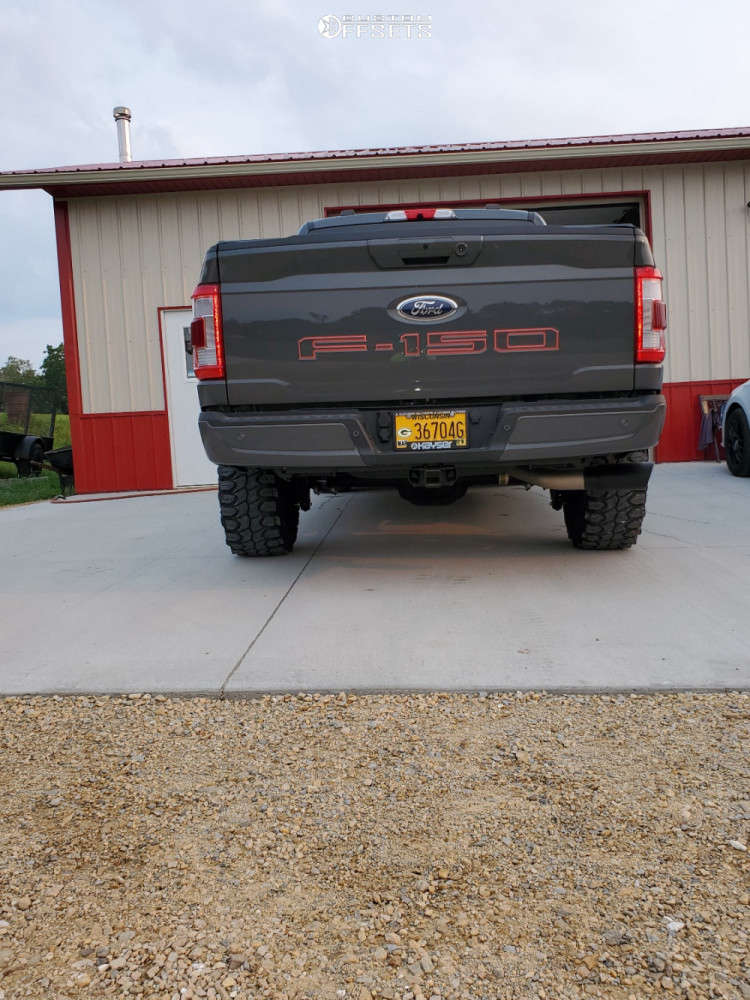 2021 Ford F-150 with 18x9 -12 Vision Rocker and 33/12.5R18 Gladiator ...