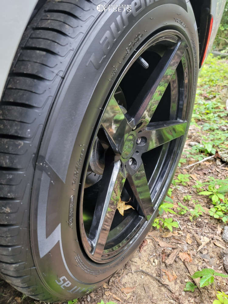 2019 Dodge Charger with 20x8.5 15 Ravetti M13 and 245/50R20 General ...
