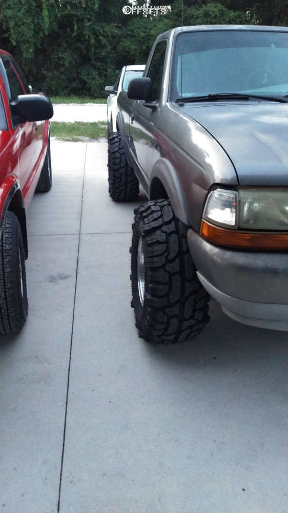 1999 Ford Ranger with 15x10 -33 Alloy Ion 171 and 33/12.5R15 Super ...