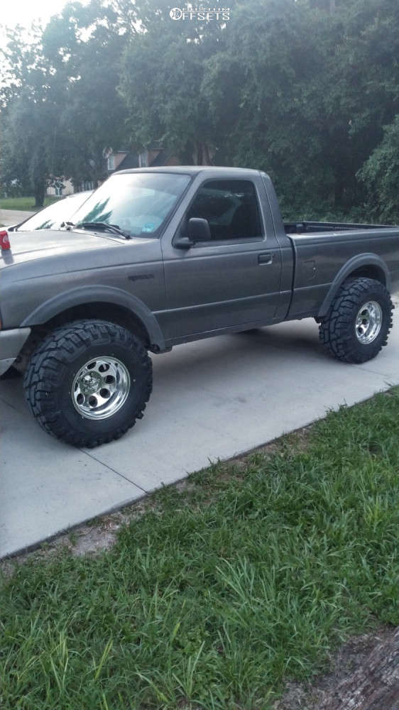 1999 Ford Ranger with 15x10 -33 Alloy Ion 171 and 33/12.5R15 Super ...