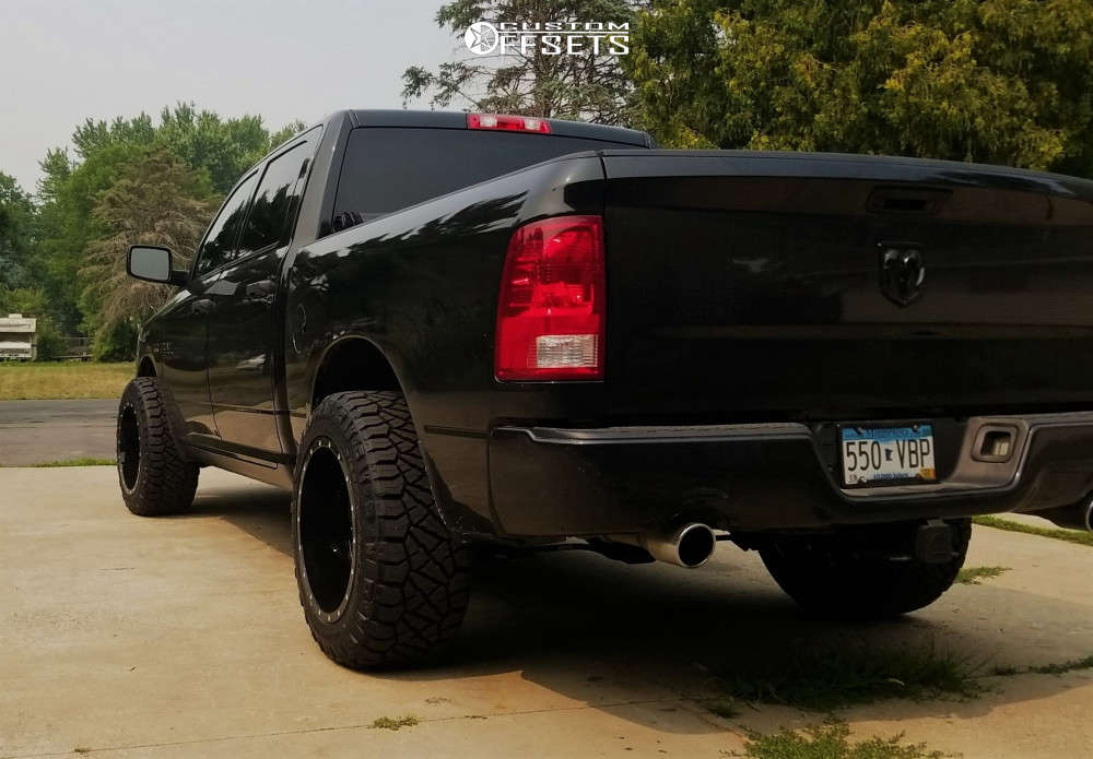 2016 Dodge Ram 1500 with 20x12 -44 RBP 65r and 33/12.5R20 Nitto Ridge ...