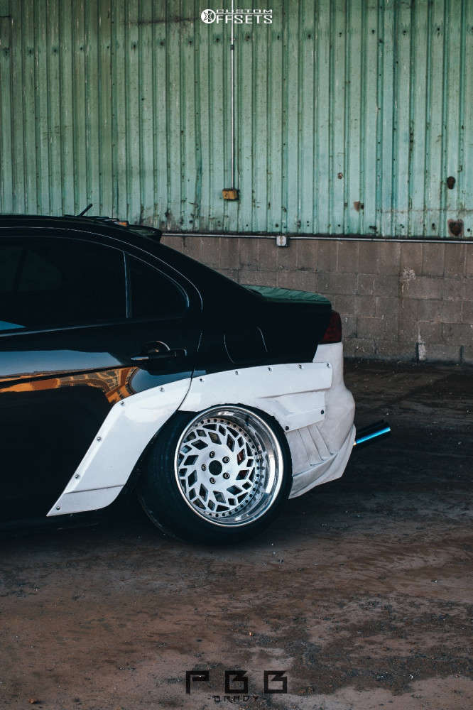 2008 Mitsubishi Lancer with 18x12 -33 WatercooledIND 3 Piece Cc10 and ...