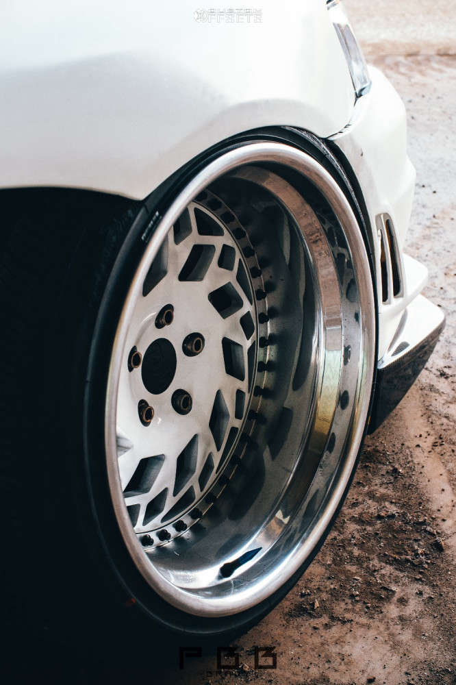 2008 Mitsubishi Lancer with 18x12 -33 WatercooledIND 3 Piece Cc10 and ...