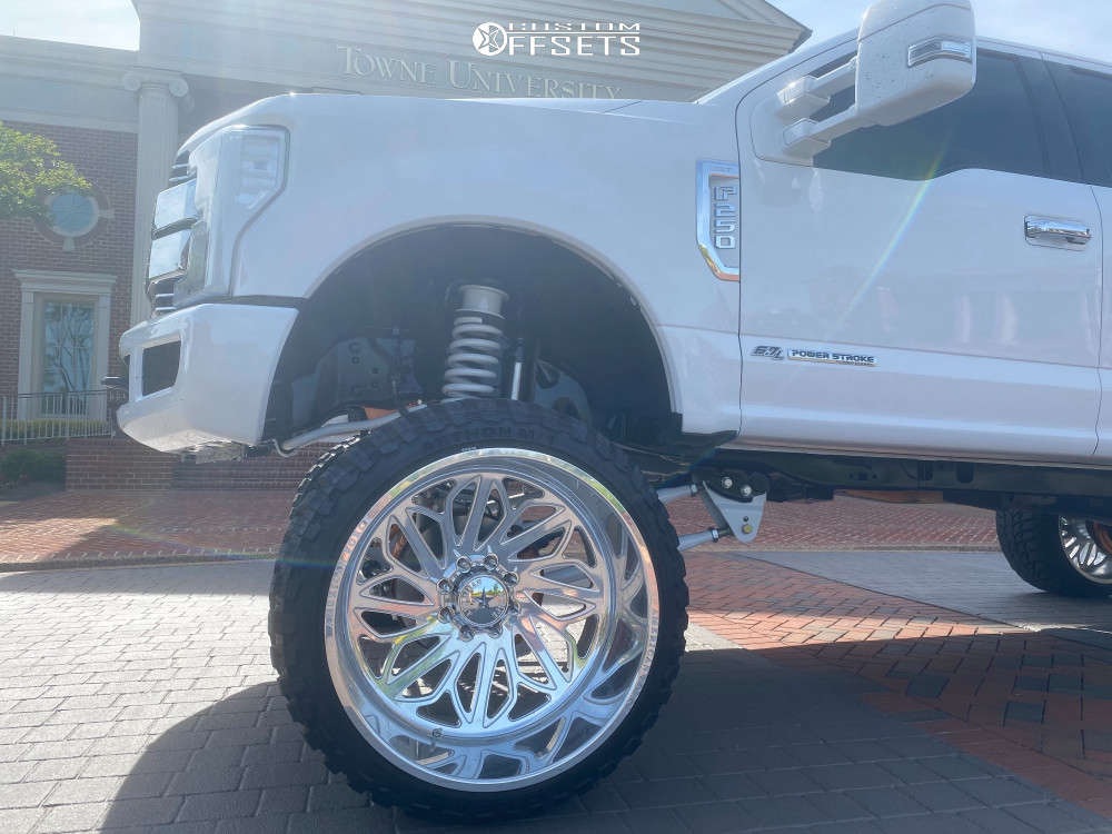 2017 Ford F-250 Super Duty with 26x16 -101 American Force Draco Cc and ...