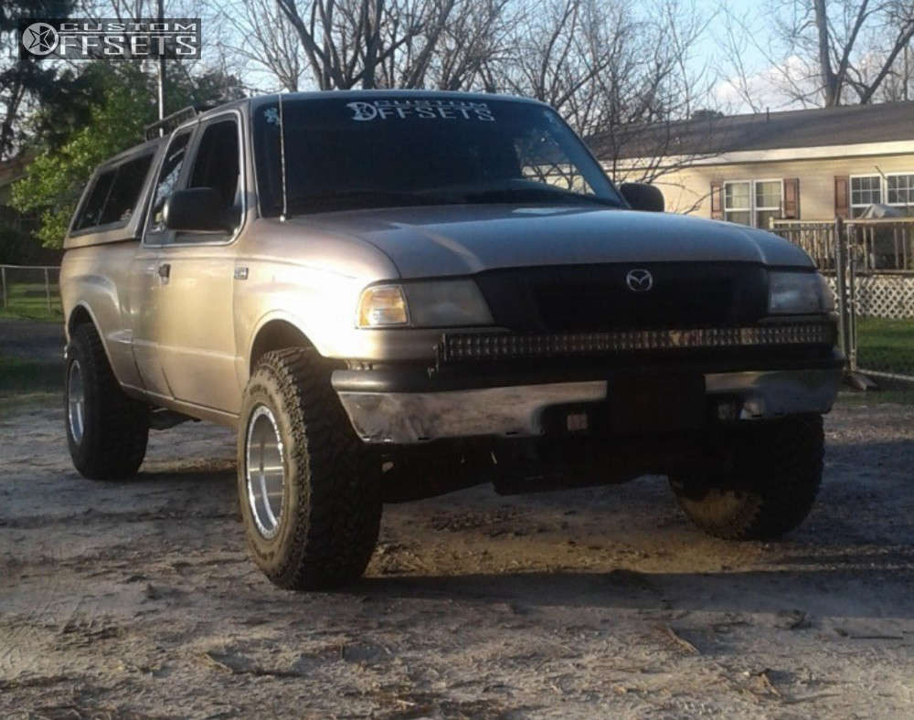 1998 Mazda B2500 with 15x10 -44 Ultra Vagabond and 31/10.5R15 Goodyear ...