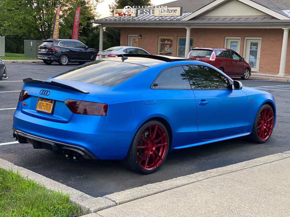 2017 Audi S5 with 20x9 35 Rohana Rfx2 and 265/35R20 Falken Azenis Fk510 ...