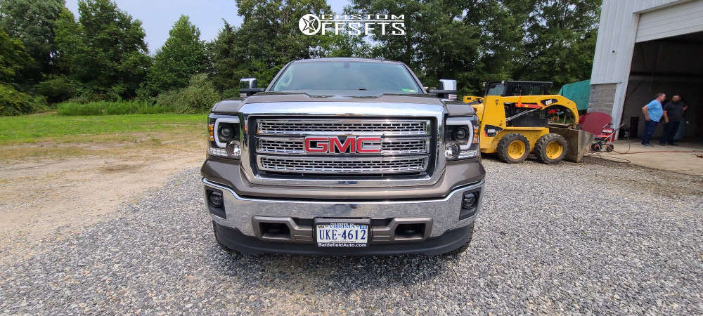 2015 GMC Sierra 1500 with 20x9 -12 Ultra Butcher and 275/55R20 Falken A ...