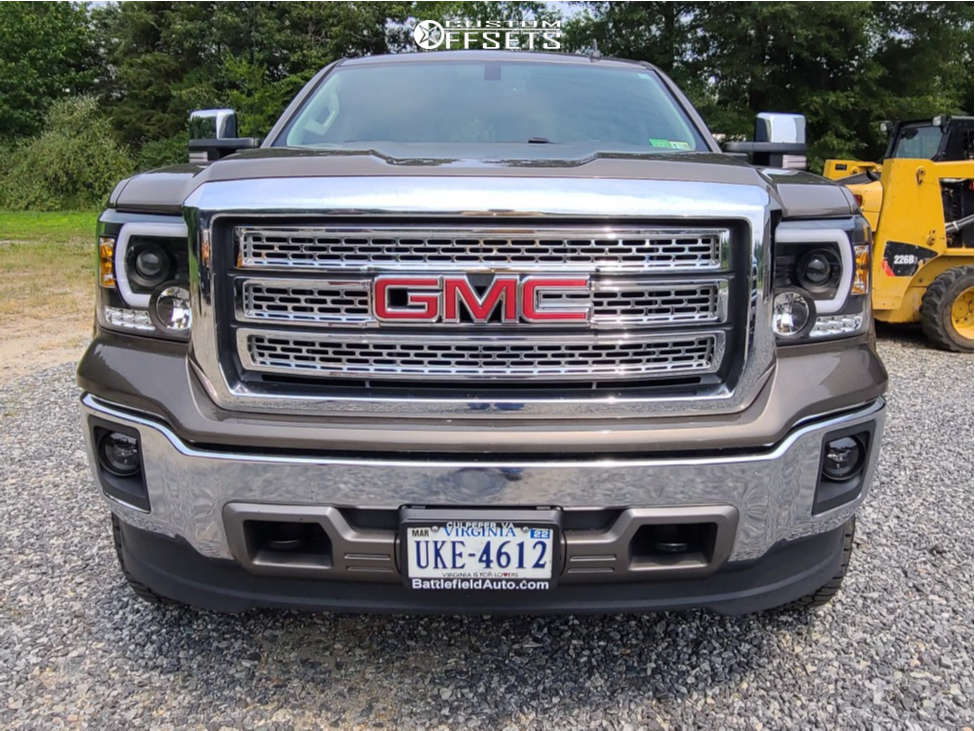 2015 GMC Sierra 1500 with 20x9 -12 Ultra Butcher and 275/55R20 Falken A ...