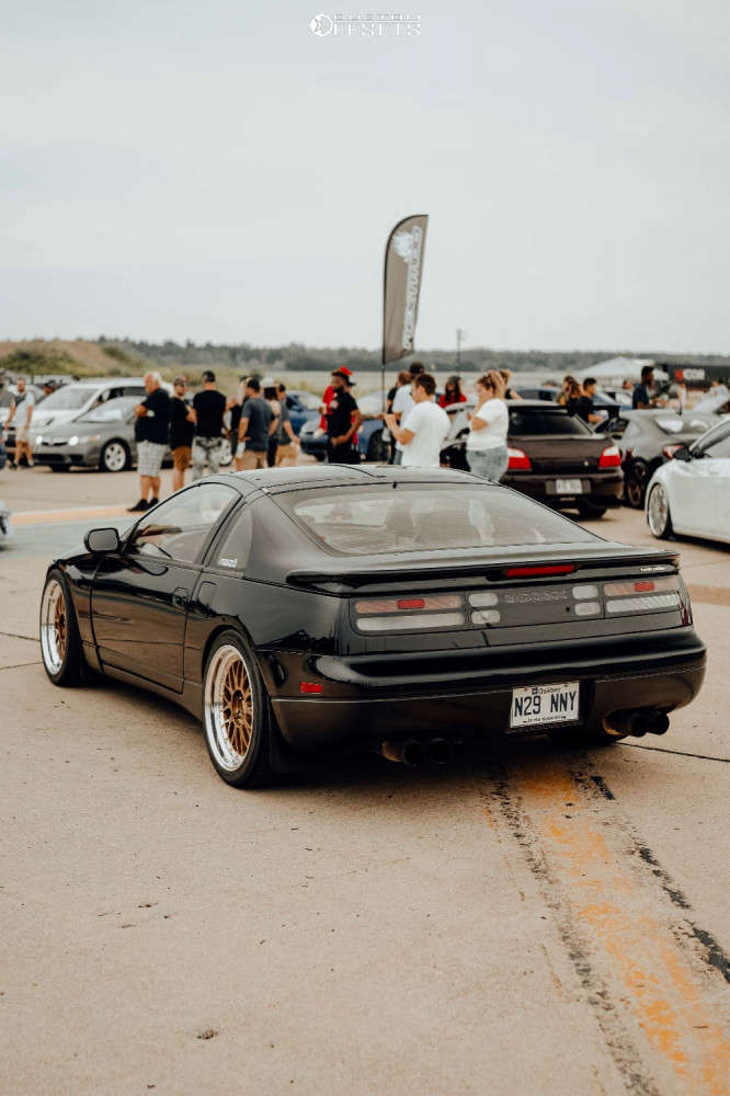 1990 Nissan 300ZX with 18x8 10 BBS Lm and 235/40R18 Nexen N'fera Sur4g ...