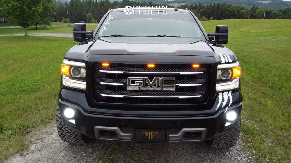 2015 GMC Sierra 1500 with 20x12 -51 Vision Rocker and 33/12.5R20 Venom ...