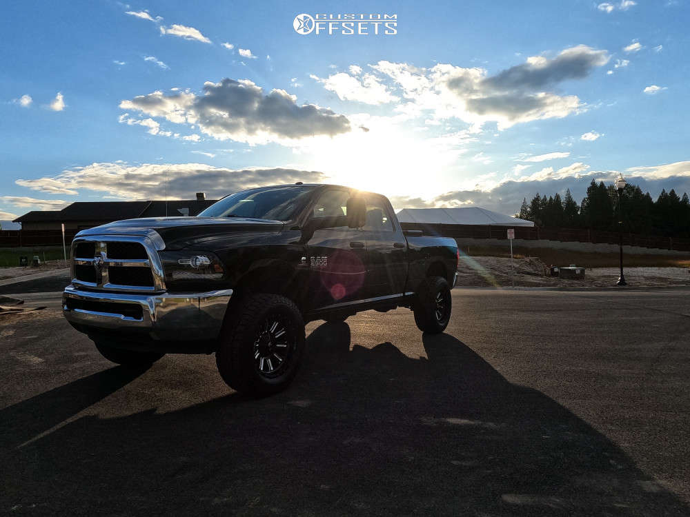 2017 Ram 2500 with 20x9 20 Fuel Hardline and 35/12.5R20 Mazama Open ...