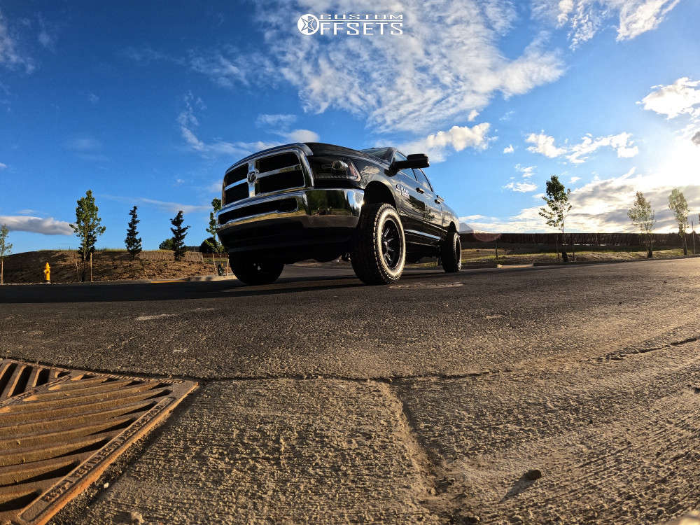 2017 Ram 2500 with 20x9 20 Fuel Hardline and 35/12.5R20 Mazama Open ...