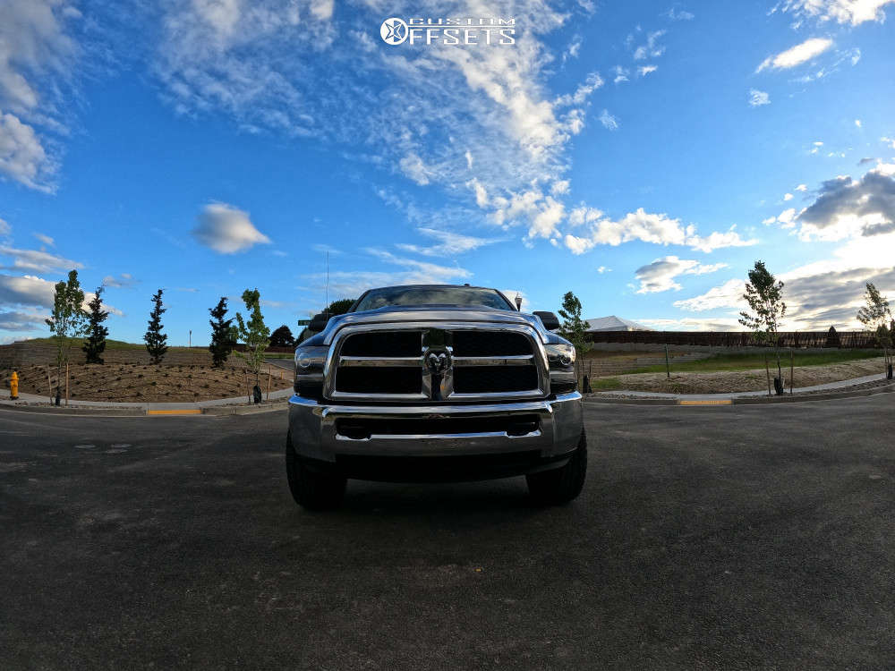 2017 Ram 2500 with 20x9 20 Fuel Hardline and 35/12.5R20 Mazama Open ...