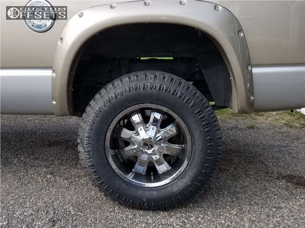 2004 Dodge Ram 1500 with 18x9 -12 Alloy Ion Style 189 and 275/70R18 ...