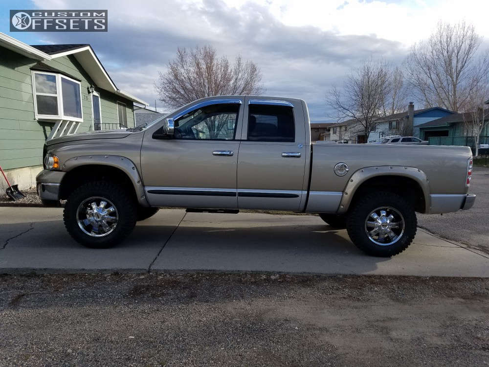 2004 Dodge Ram 1500 with 18x9 -12 Alloy Ion Style 189 and 275/70R18 ...