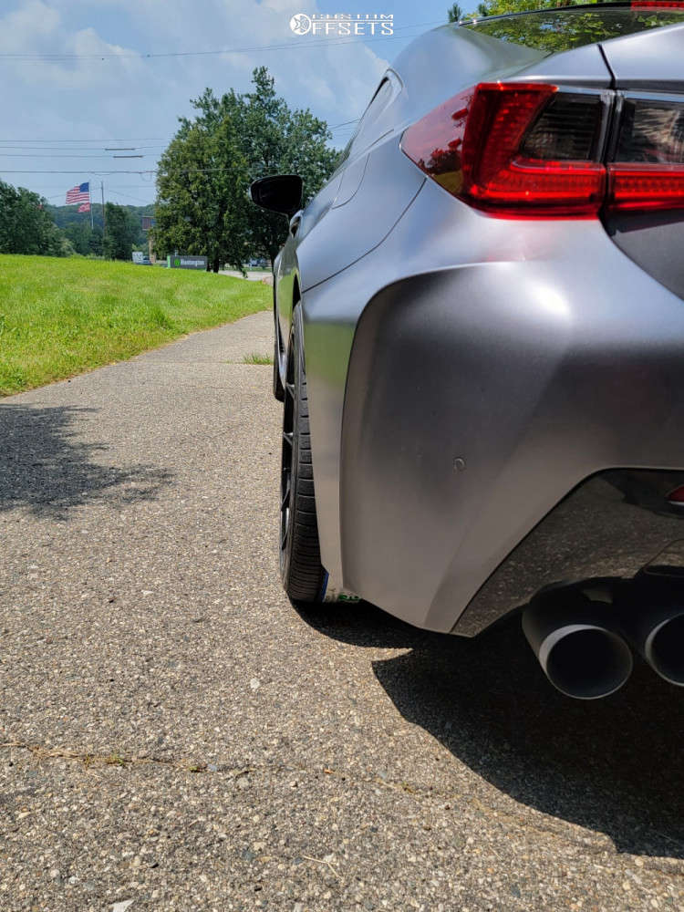 2019 Lexus RC F with 20x9 38 Aodhan Aff7 and 255/35R20 Falken Fk510 and ...