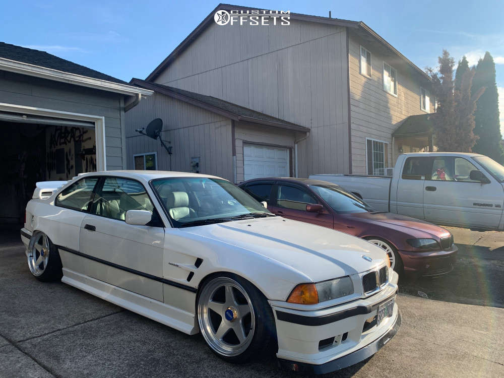 1994 BMW 325is with 18x10.5 15 ESR Forged CR5 and 225/40R18 Cosmo and ...