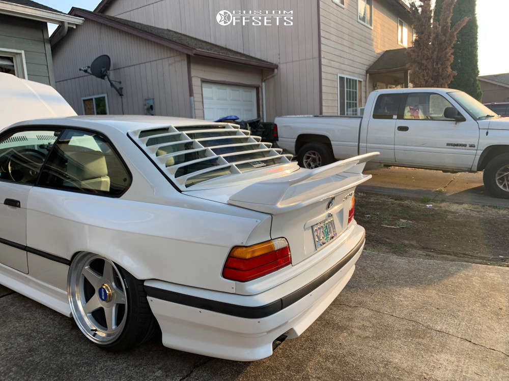 1994 BMW 325is with 18x10.5 15 ESR Forged CR5 and 225/40R18 Cosmo and ...