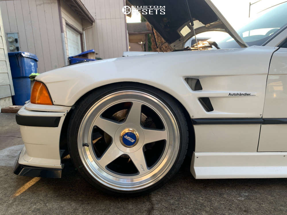 1994 BMW 325is with 18x10.5 15 ESR Forged CR5 and 225/40R18 Cosmo and ...