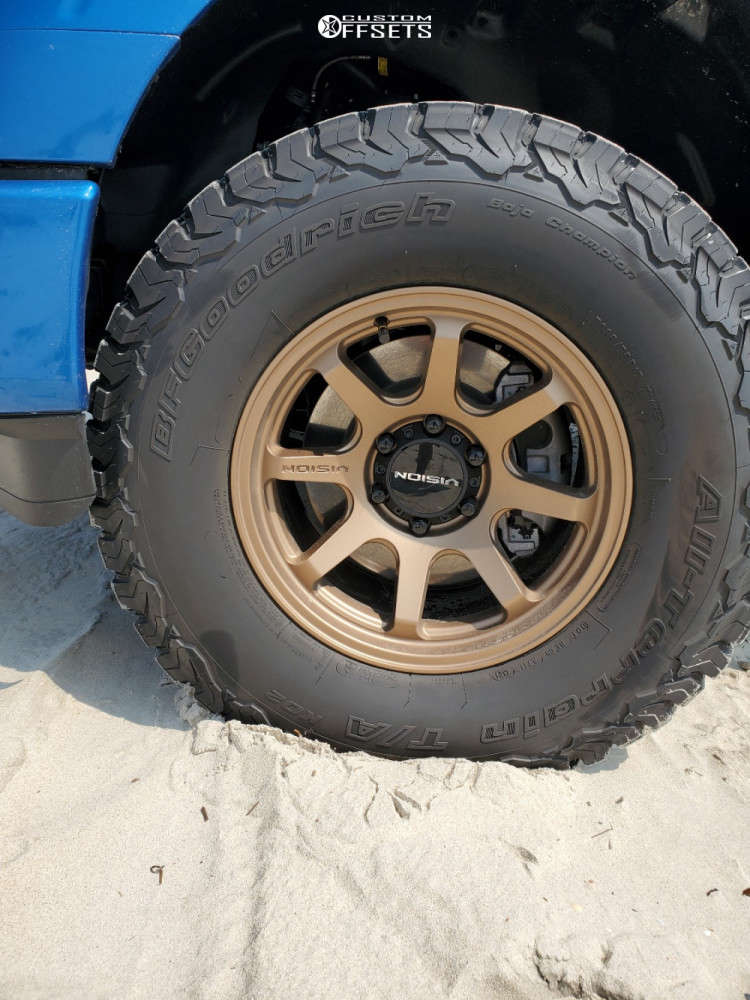 2021 Ford F-150 with 17x9 0 Vision Flow and 285/75R17 BFGoodrich All ...