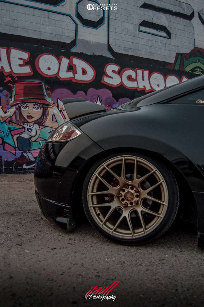 2006 Mitsubishi Eclipse with 18x9.75 22 XXR 530 and 215/40R18 Nankang ...