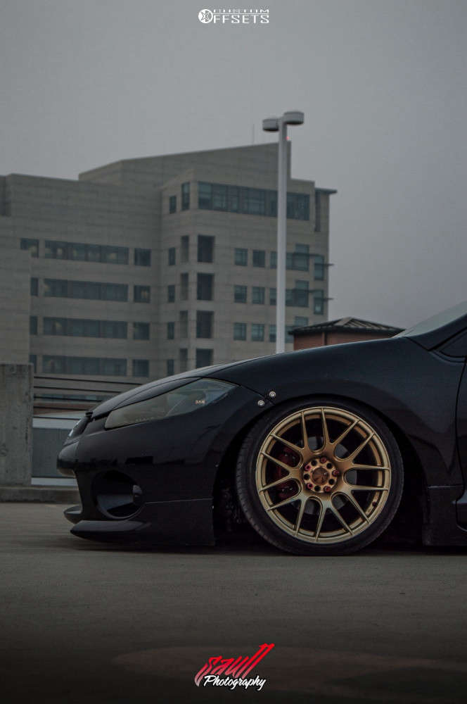2006 Mitsubishi Eclipse with 18x9.75 22 XXR 530 and 215/40R18 Nankang ...
