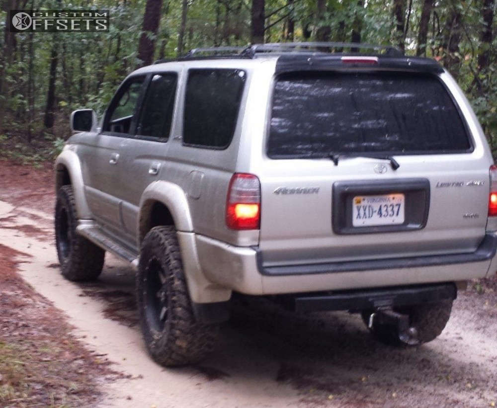 1999 Toyota 4Runner with 18x9 -12 Fuel Maverick and 285/65R18 Nitto ...