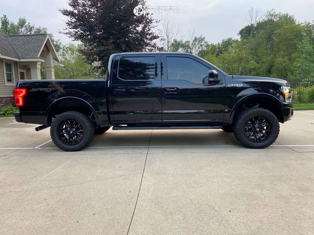 2020 Ford F-150 with 20x9 Fuel Sledge and 33/12.5R20 Nitto Ridge ...