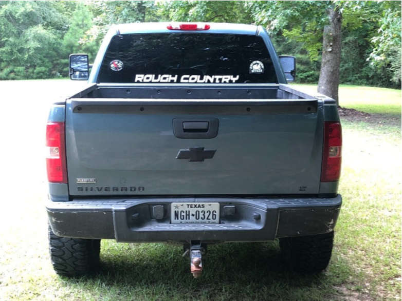 2008 Chevrolet Silverado 1500 with 17x8.5 18 Vision Warrior and 275 ...