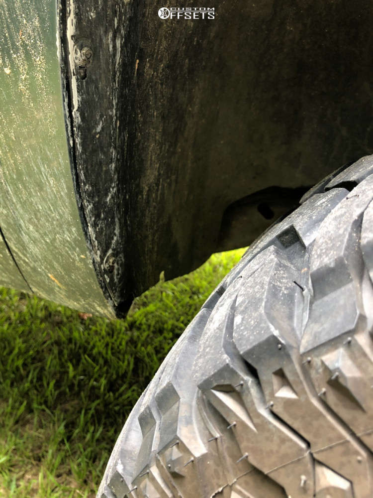 2008 Chevrolet Silverado 1500 with 17x8.5 18 Vision Warrior and 275 ...