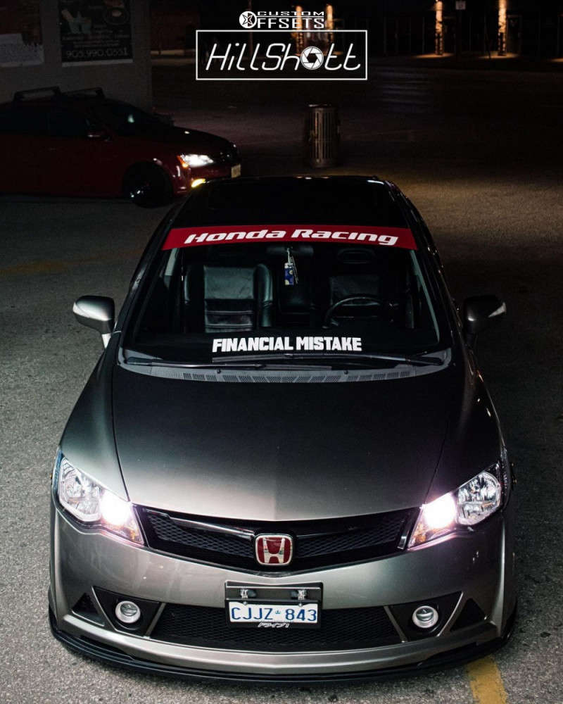 2007 Acura CSX with 17x8 30 Rota Grid and 225/45R17 Continental Extreme ...