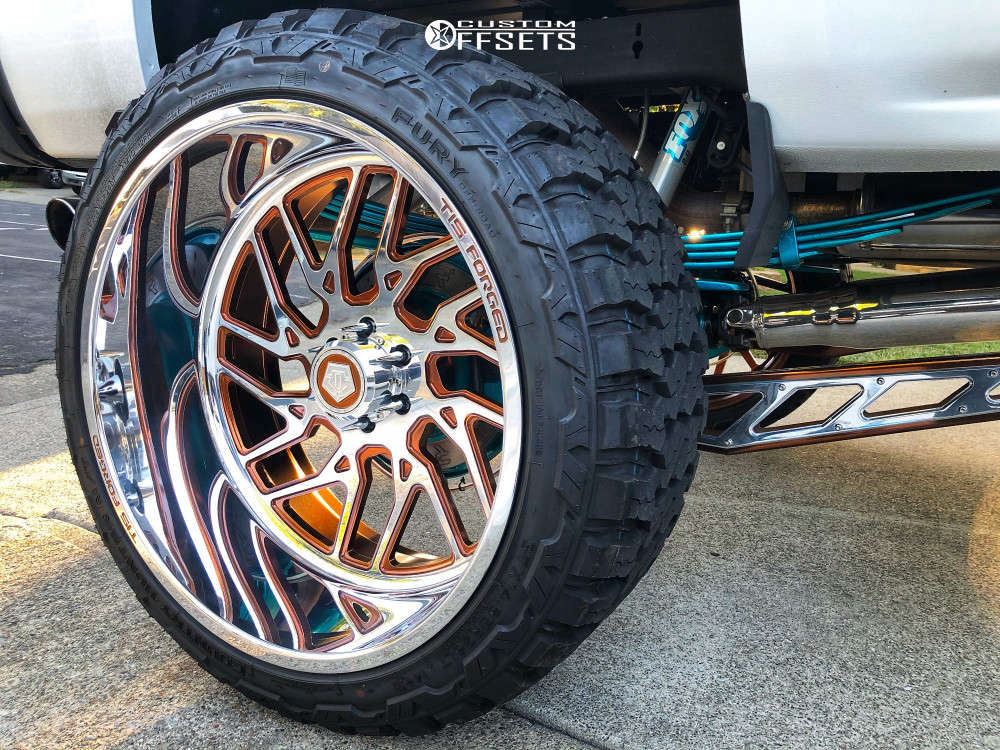 2018 Chevrolet Silverado 1500 with 26x14 -76 TIS F51P1 and 37/14.5R26 ...