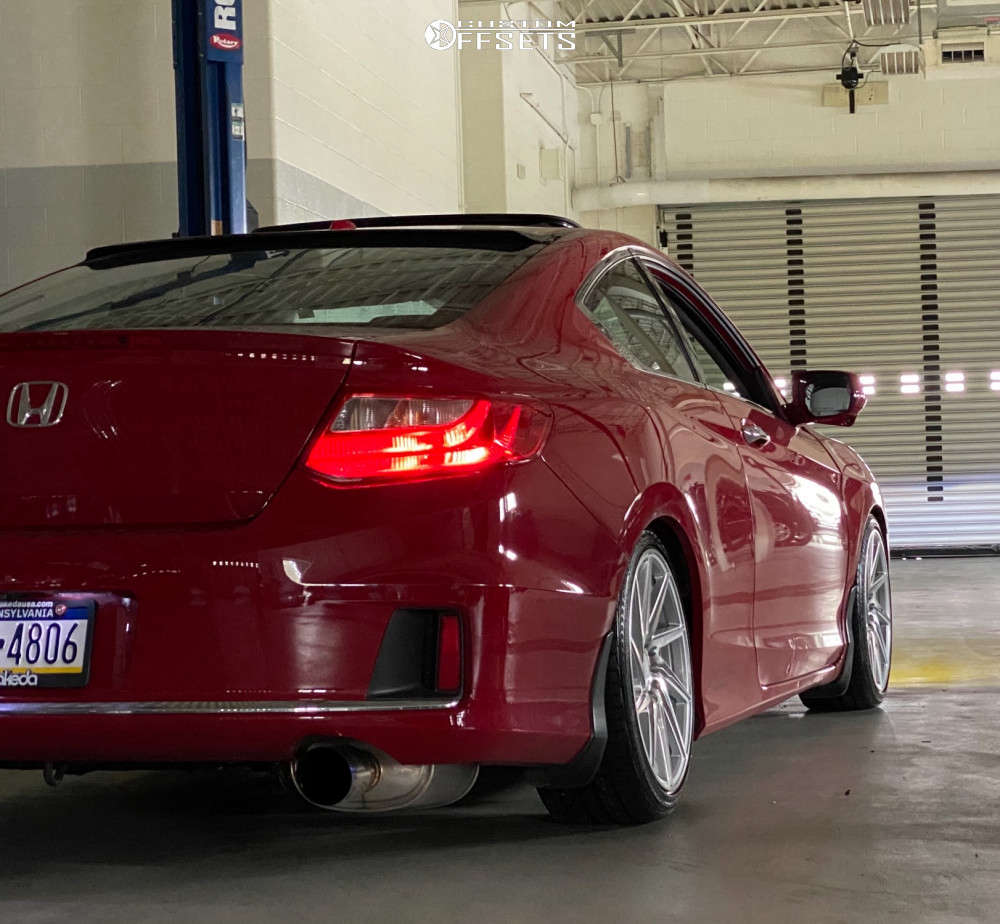 2014 Honda Accord with 18x9 32 F1R F29 and 225/40R18 Achilles Atr Sport and Coilovers | Custom ...