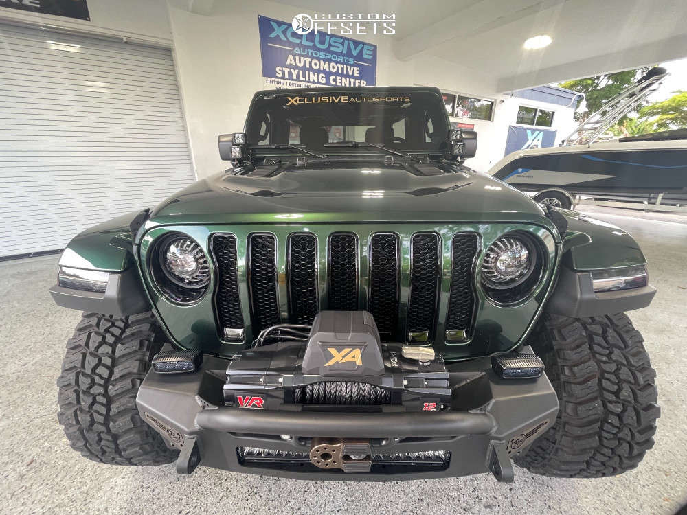 2021 Jeep Wrangler with 22x12 -44 Axe Offroad Icarus and 37/13.5R22 Mickey Thompson Baja Boss M ...