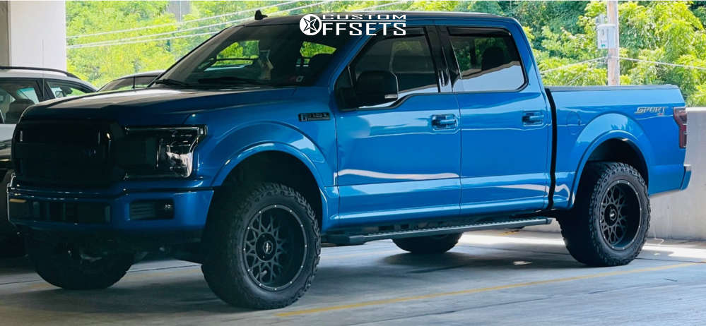 2019 Ford F-150 with 20x10 -25 Vision Rocker and 33/12.5R20 Venom Power ...