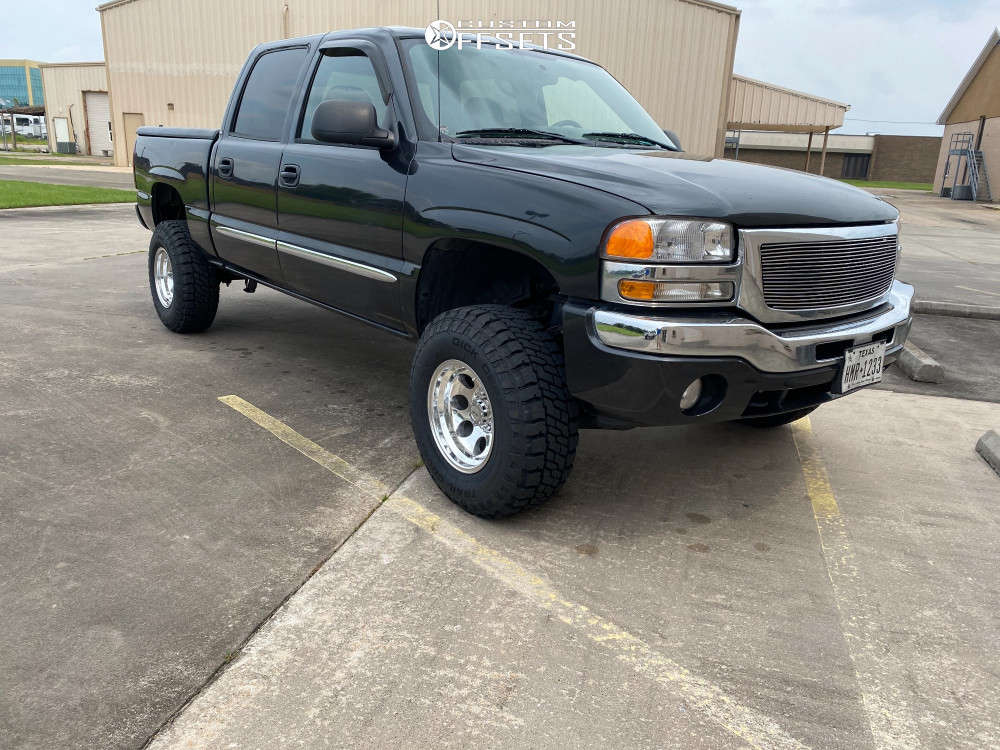 2004 GMC Sierra 1500 with 16x10 -25 Pro Comp Series 69 and 285/75R16 ...